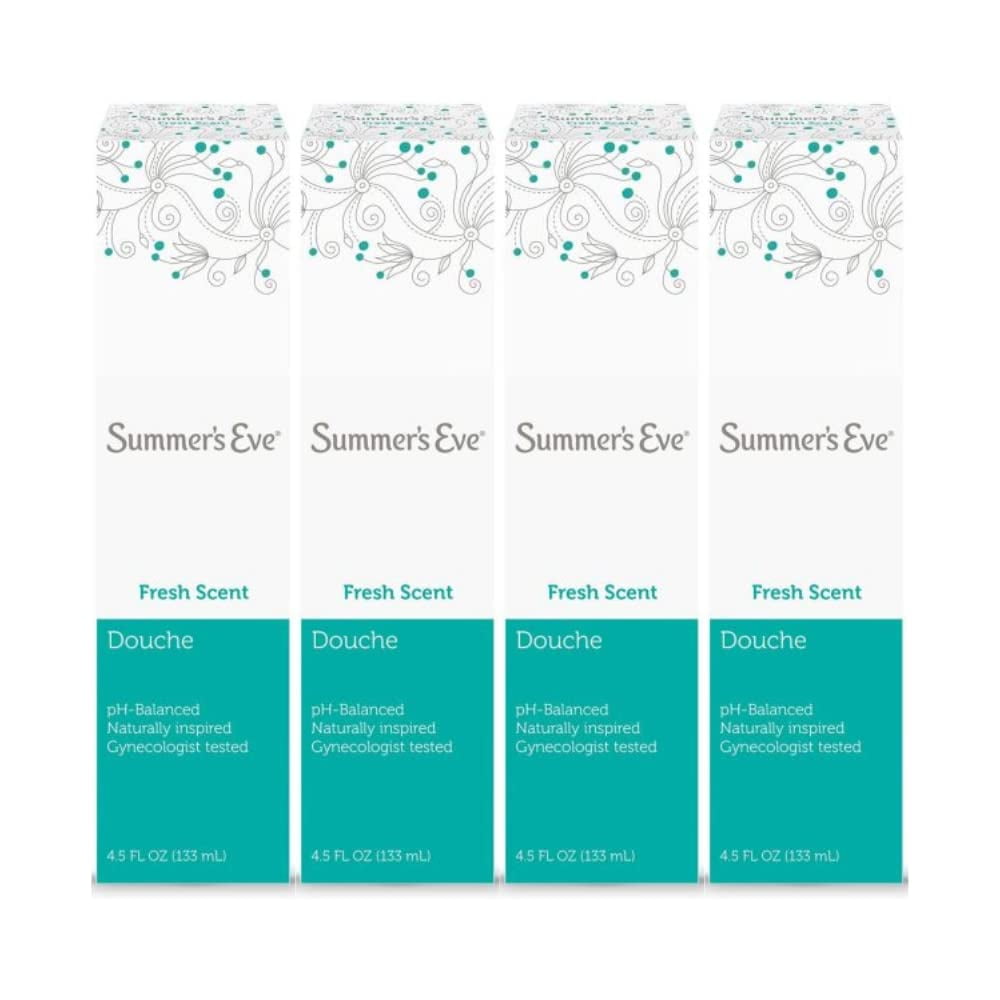 Summer's Eve Douche, Fresh Scent, 4.5 OZ (Pack of 4) - Walmart.com