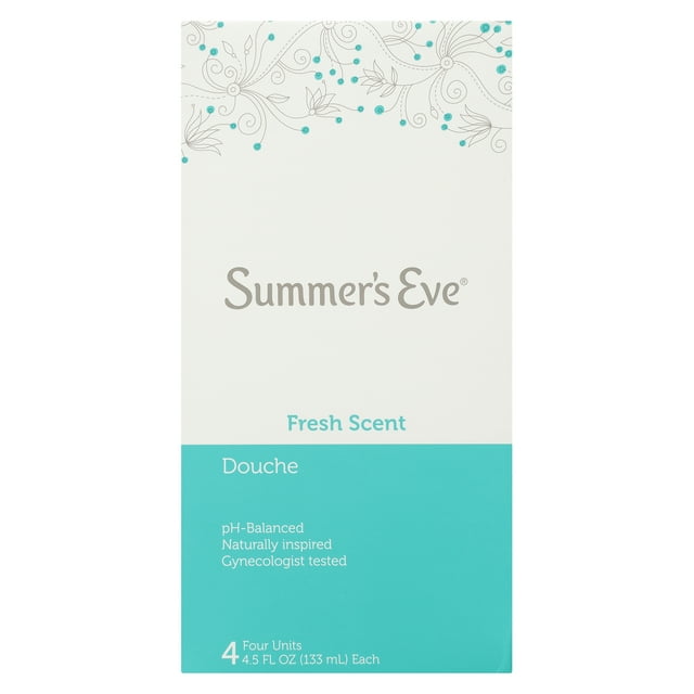 Summer's Eve Douche, Fresh Scent, 4 Units, 4.5 oz Each - Walmart.com