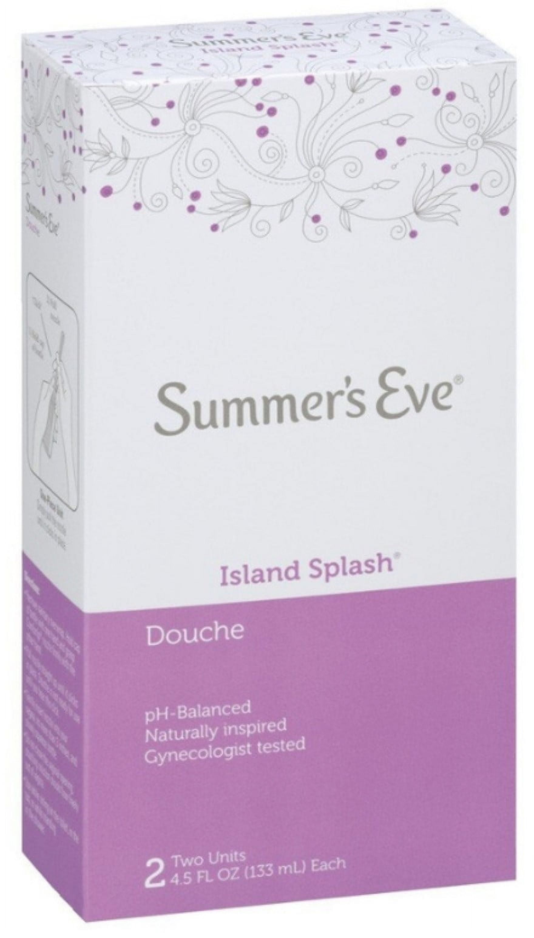 Summer's Eve Douches Island Splash 2 Each (Pack of 4) - Walmart.com