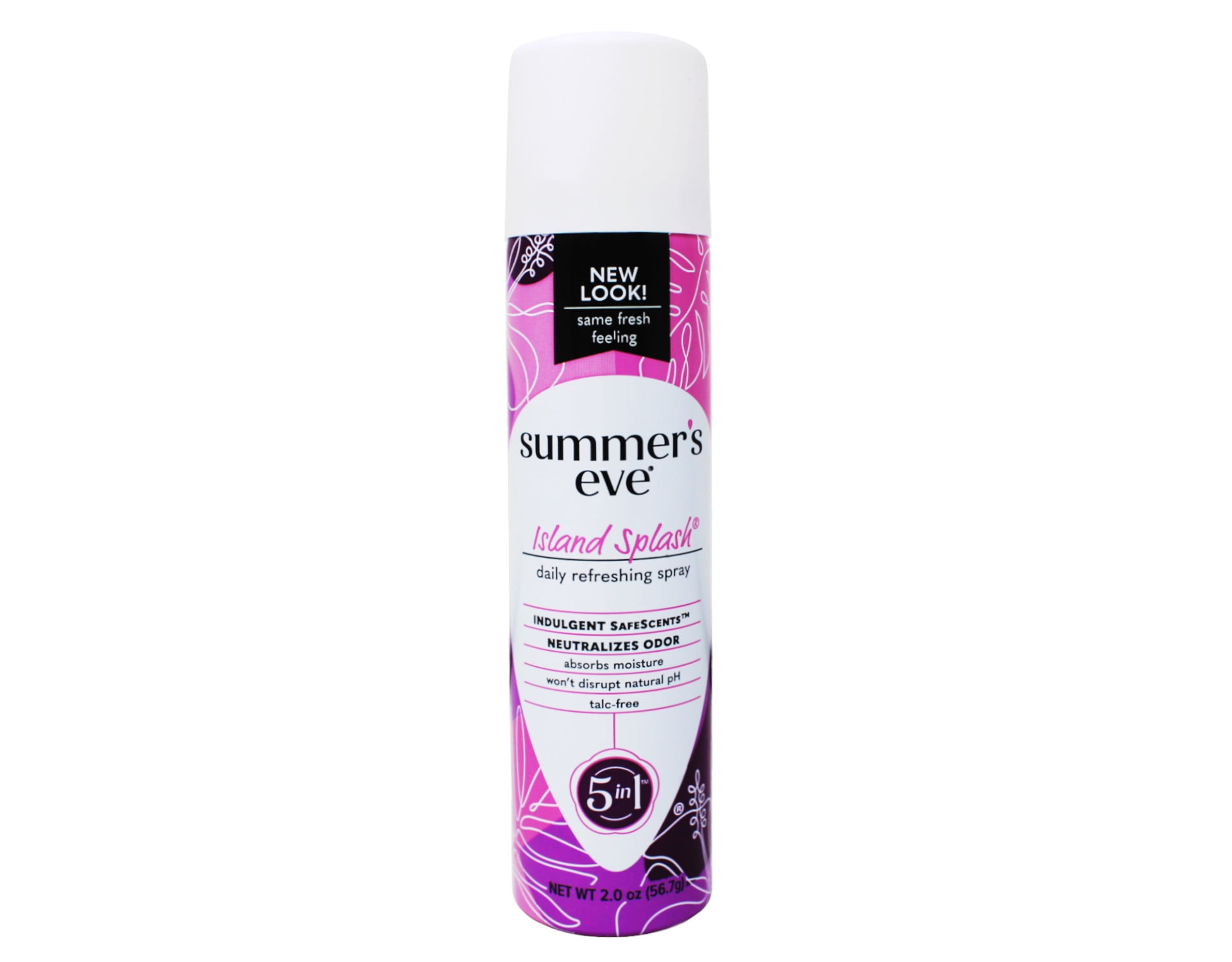 Summer's Eve Feminine Deodorant Spray, Island Splash Scent, 2-Ounce ...