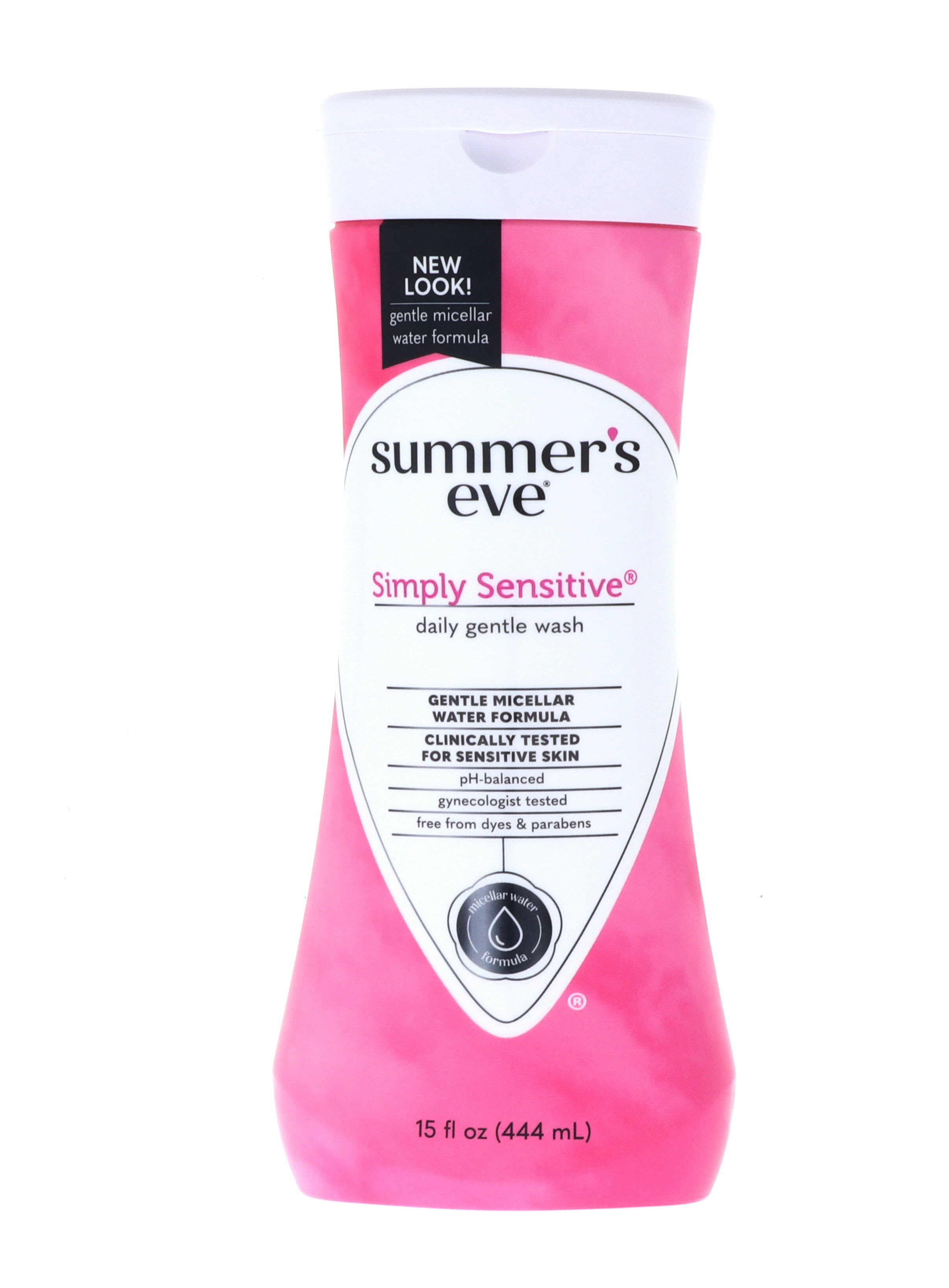 Summer's Eve Simply Sensitive Cleansing Wash for Sensitive Skin, 15 oz ...