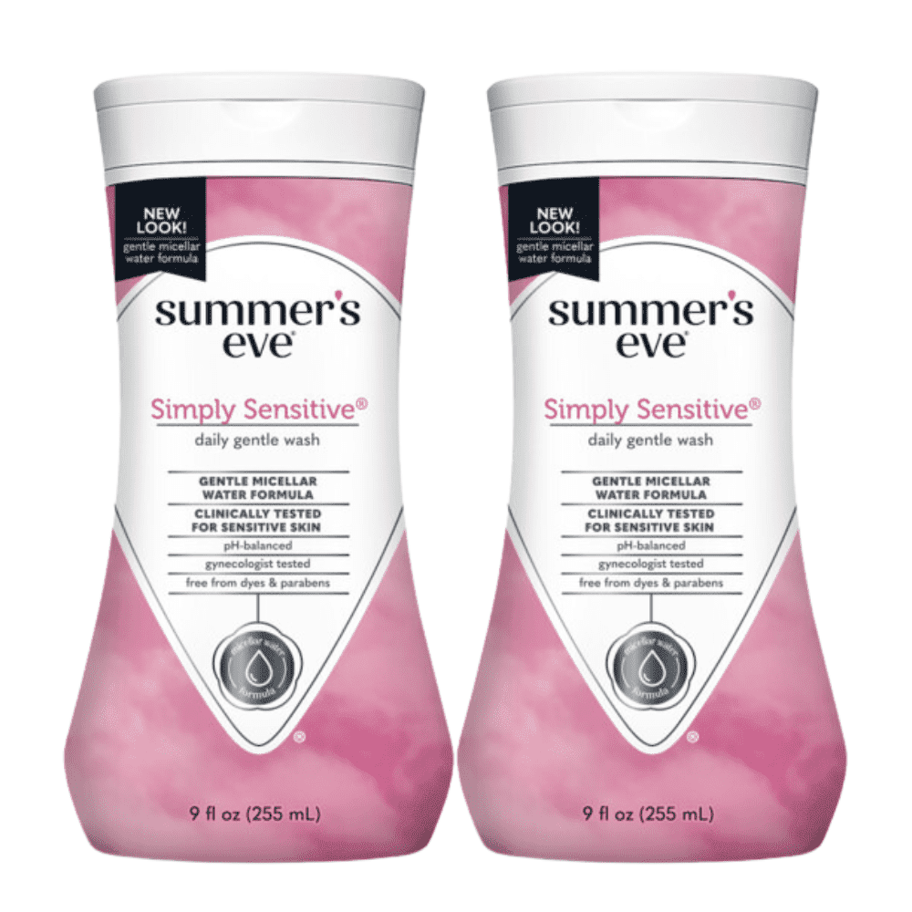Summer's Eve Simply Sensitive Cleansing Wash for Sensitive Skin, 9 oz ...