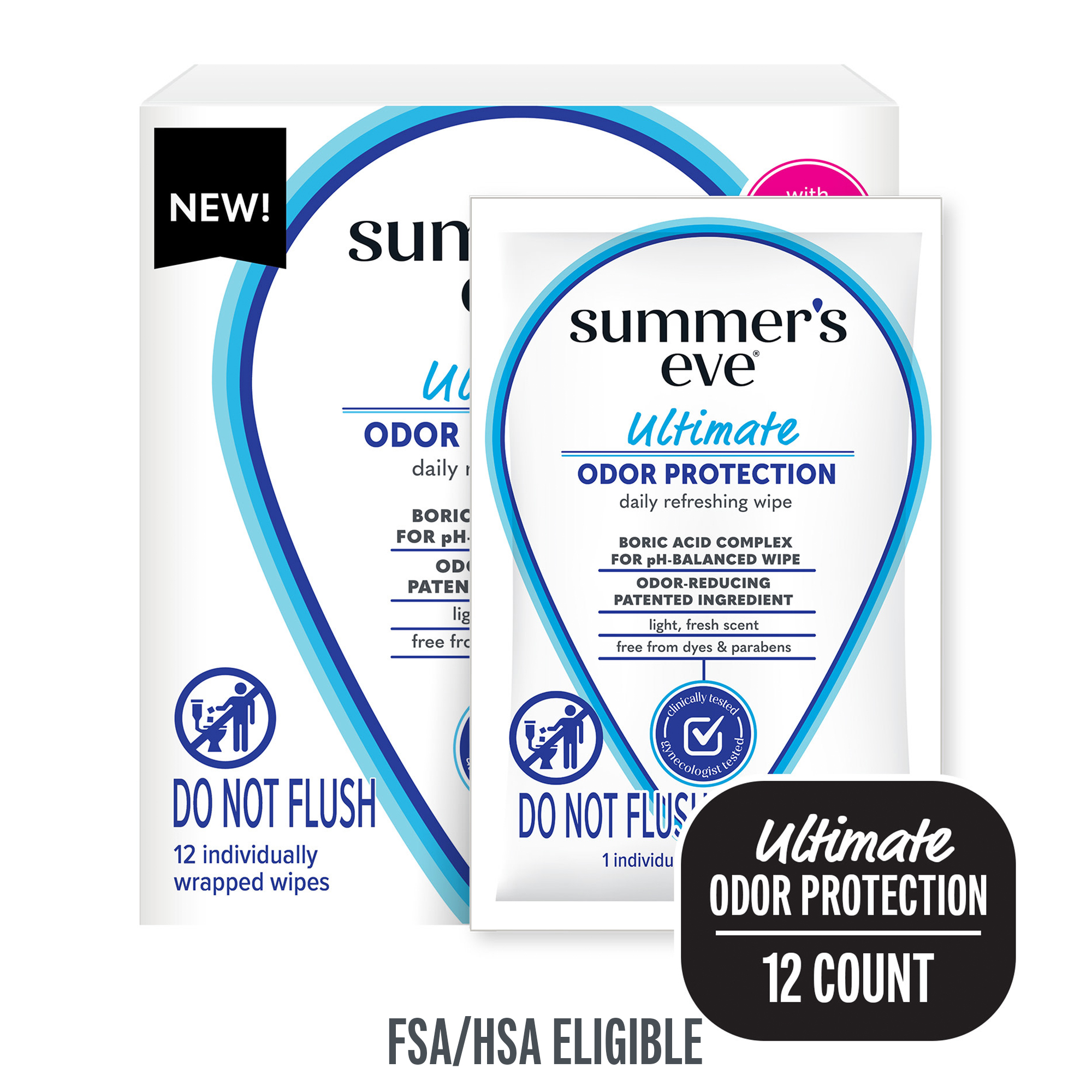 Summer's Eve Cleansing Wipes, Amber Nights with Oat and Shea Extracts ...