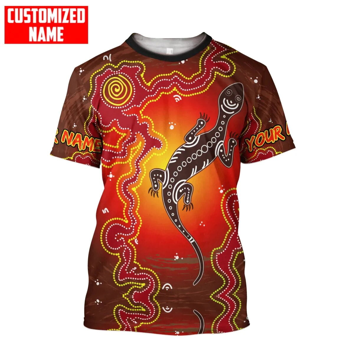Summer t shirt 3D Printed Personalized Aboriginal Man Playing The ...