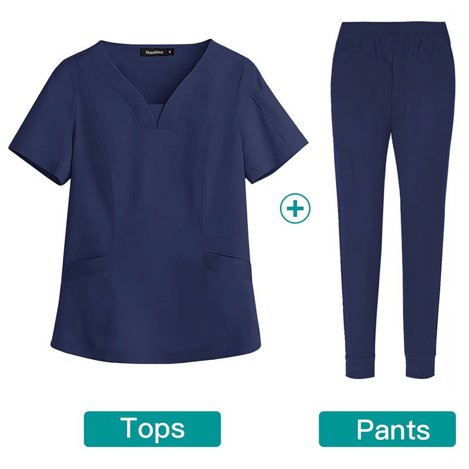 Summer thin hand-washing clothes elastic quick-drying medical work ...