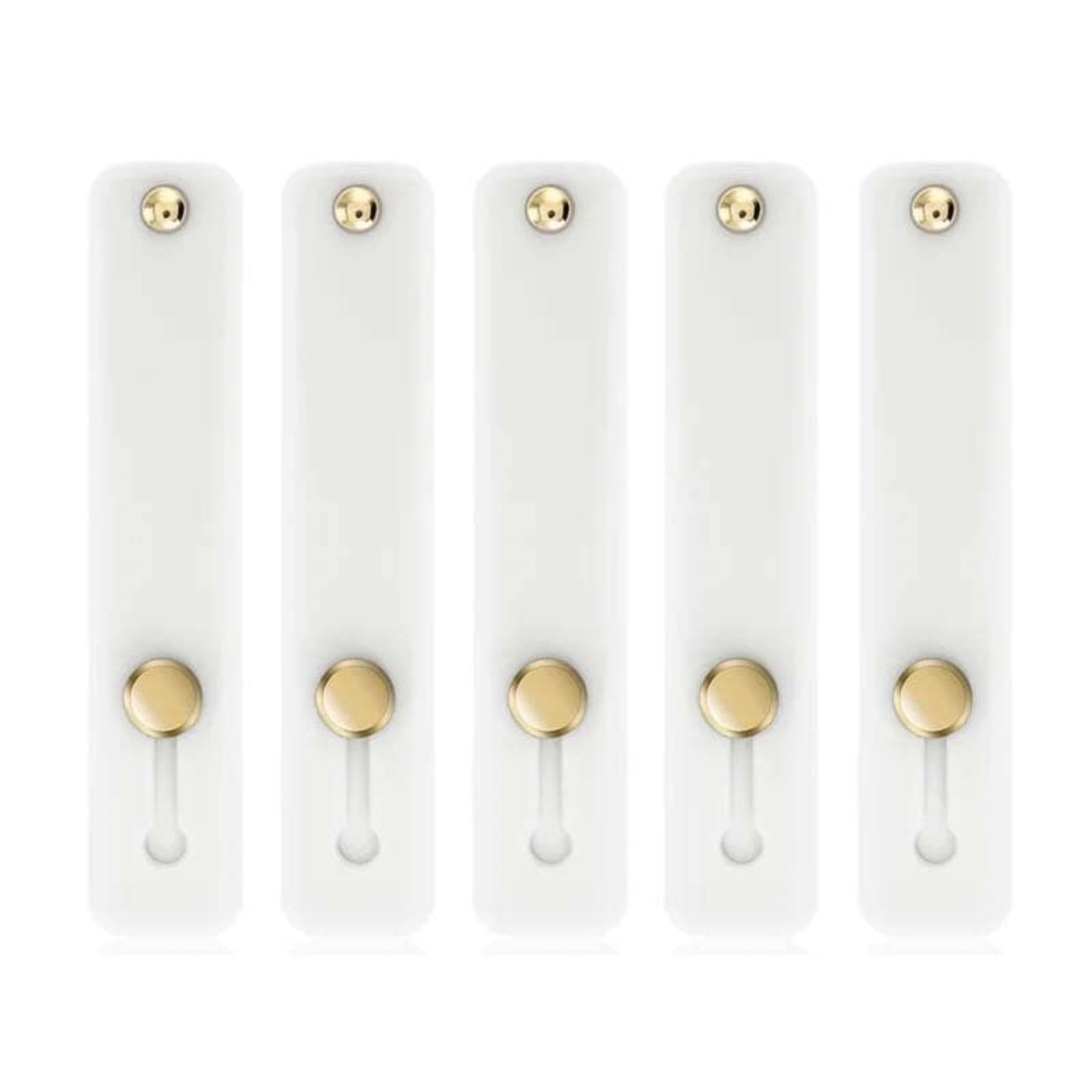 Summercome 5 Pcs Phone Grip Strap, Telescopic Finger Strap Bracket ...