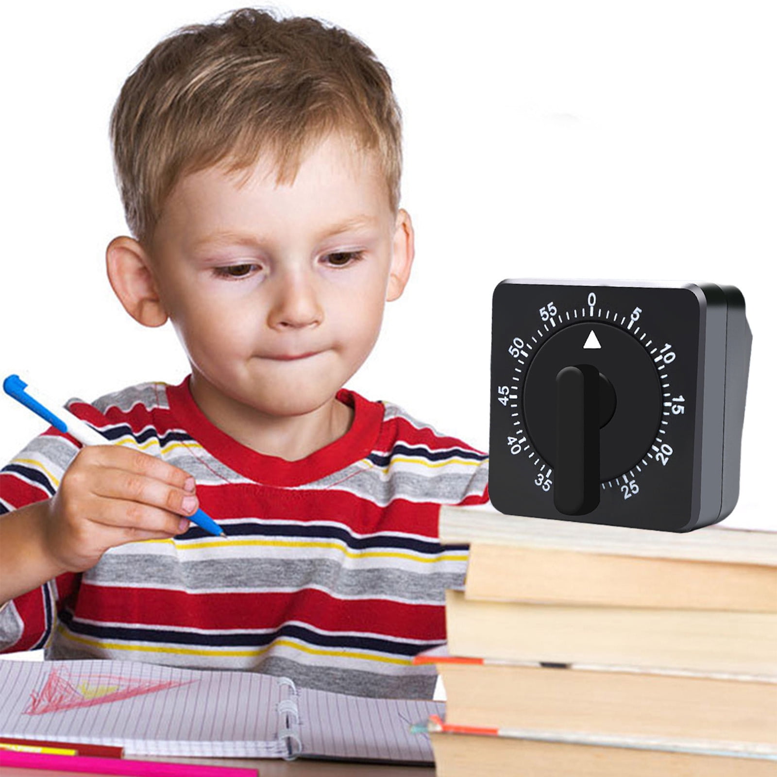 Summercome 60-Minute Visual Timer, Classroom Timer, Countdown Timer for ...