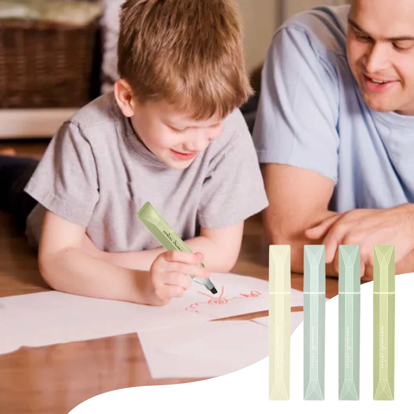 Summercome Aesthetic Highlighters Set, 4 Pack Highlighters Chisel Tip ...