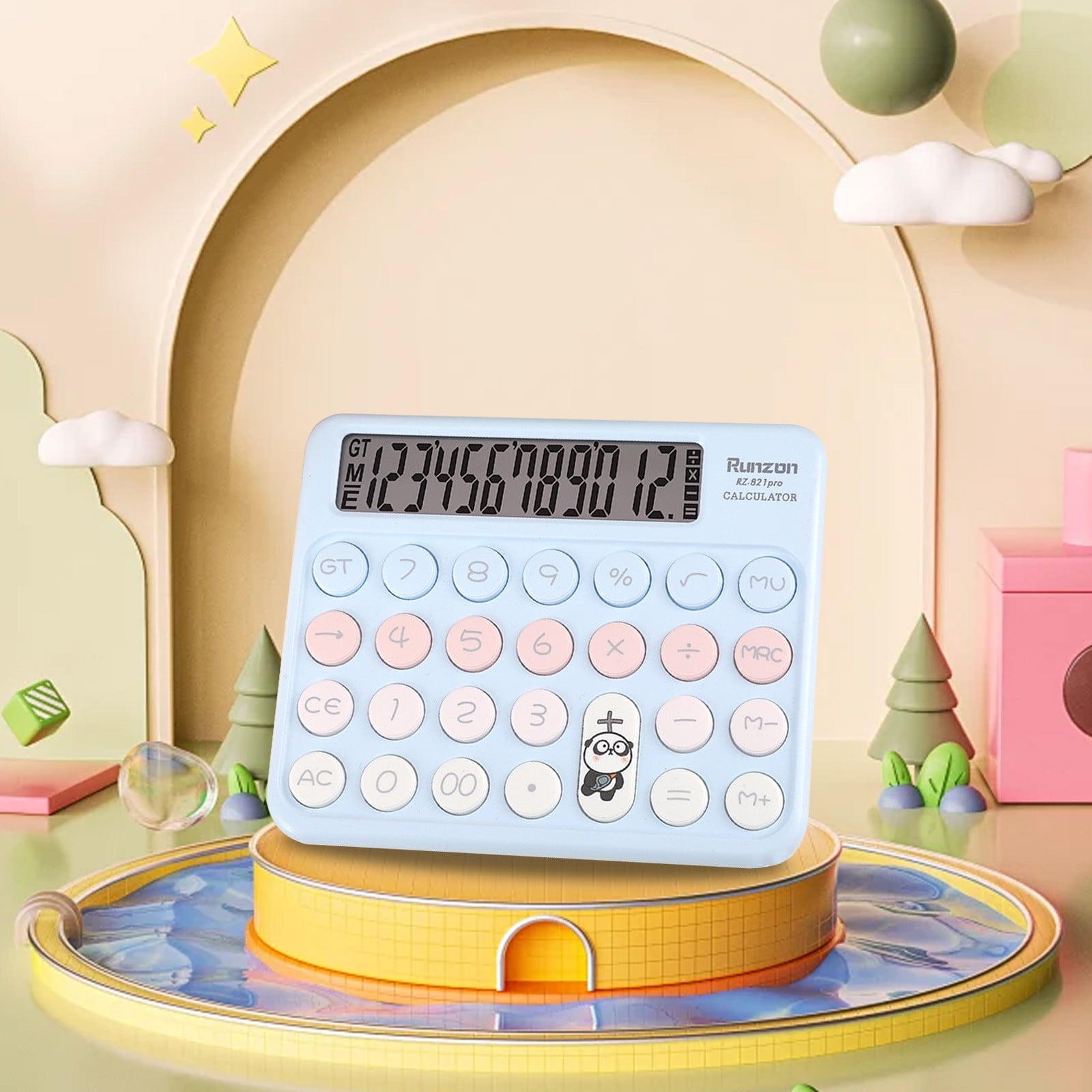 Summercome Calculators for Kids Students, Calculators Desktop 12 Digit ...