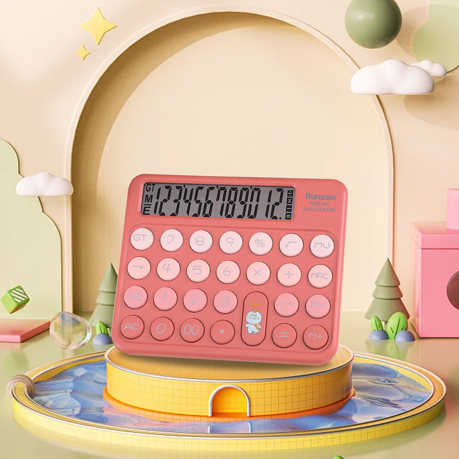 Summercome Calculators for Kids Students, Calculators Desktop 12 Digit ...