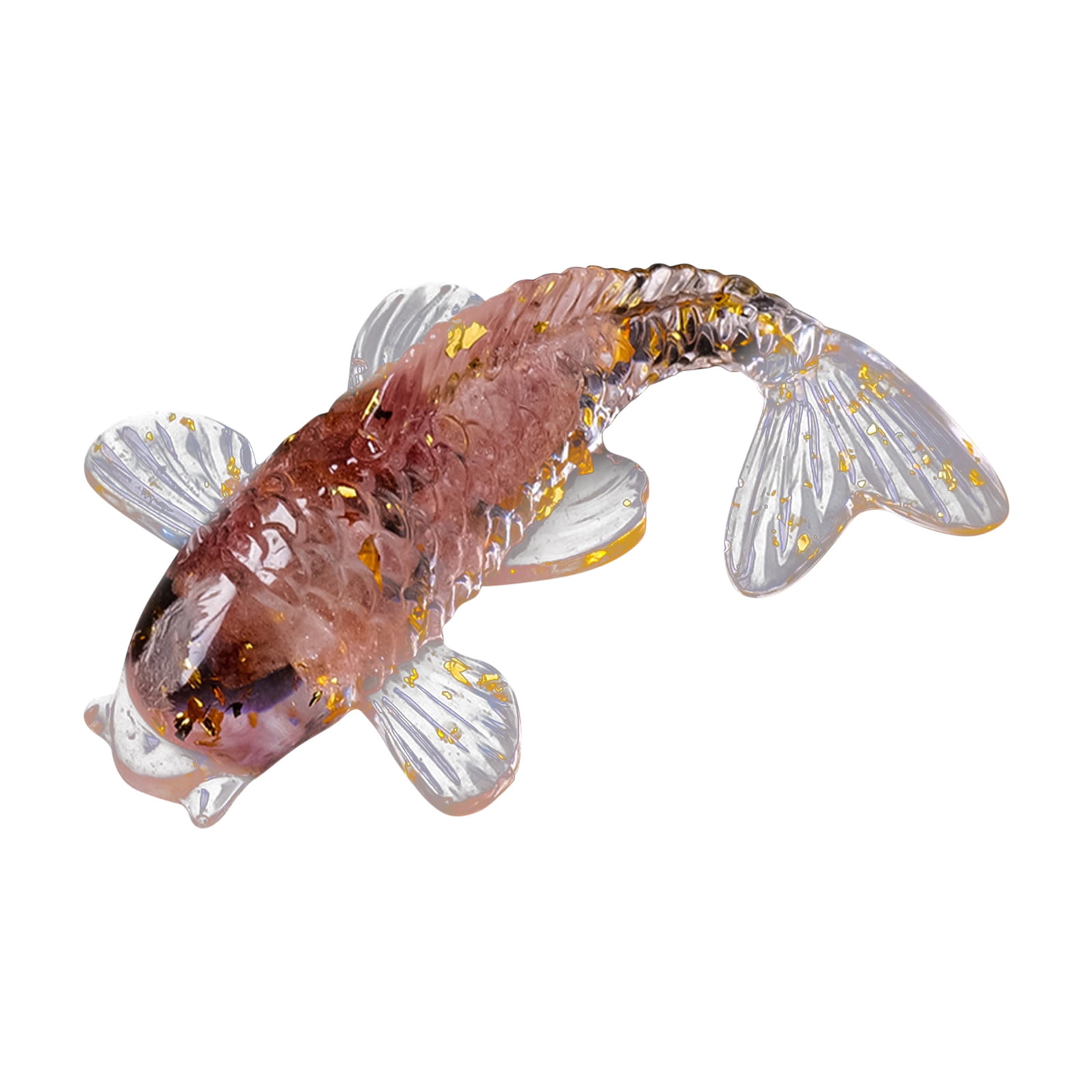 Summercome Crystal Koi Fish Decorations, Sequins Koi Figurines Handmade ...