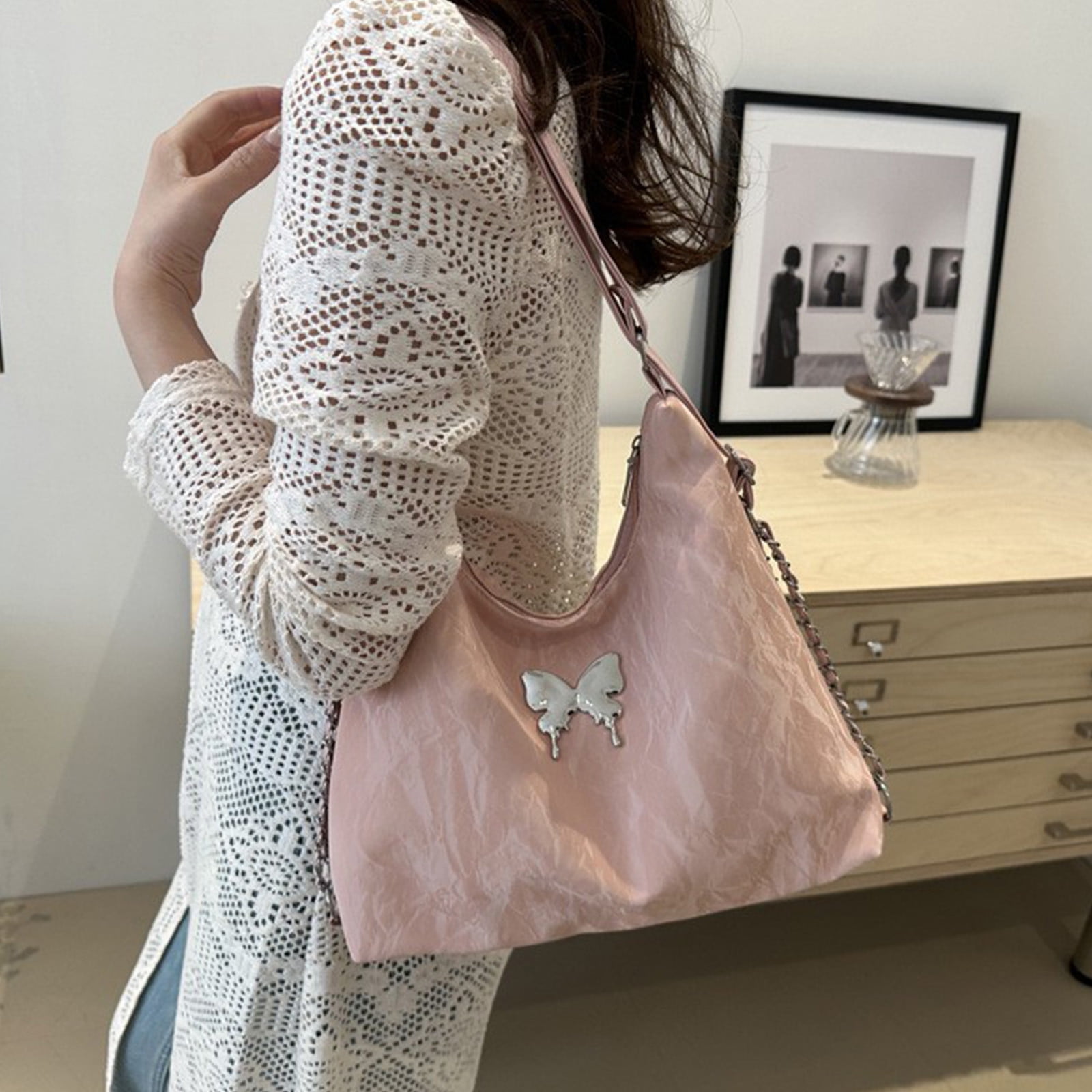 Summercome Handbags and Purses for Women, PU Backpack with Butterfly ...