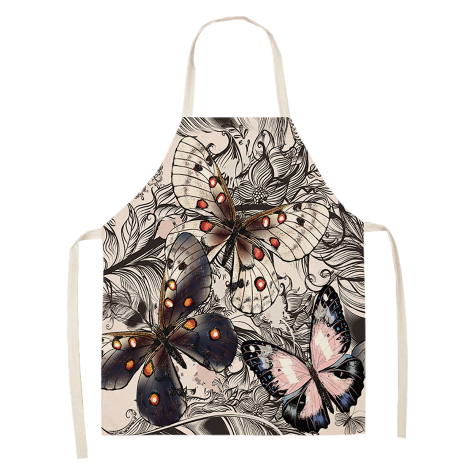 Summercome Kitchen Cooking Apron, Adjustable Artist Painting Chef Apron ...