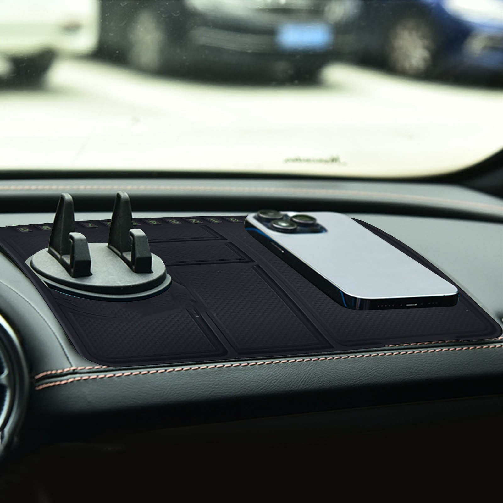 Summercome Multifunction Car Anti-Slip Mat Auto Phone Holder, Universal ...