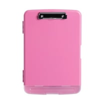 Vaultz Patterned Locking Storage Clipboard, 2-5/16" x 10", Pink Floral ...