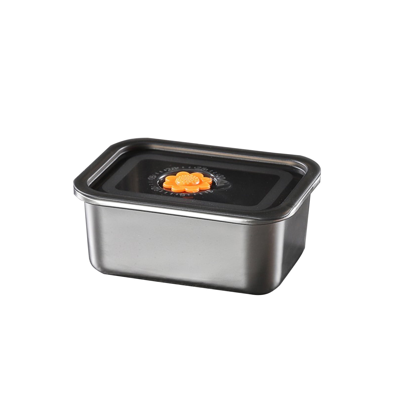 Summercome Stainless Steel Food Containers with Lids Metal Marinating ...