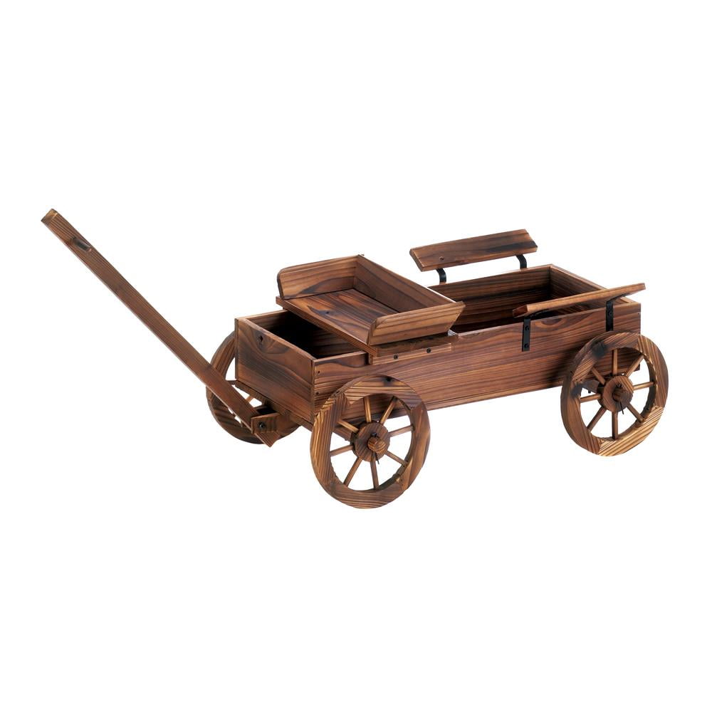 Rustic Wagon Garden Planter - Walmart.com