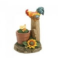 Summerfield Terrace SOLAR ROTATING ROOSTER GARDEN DECOR - Walmart.com