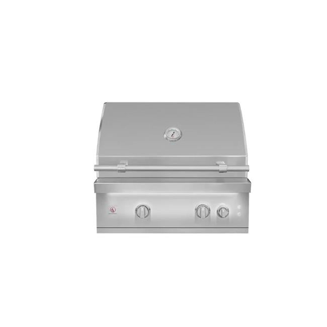 Summerset QST30-LP 30 in. Liquid Propane Quest Grill with 2 Burner Rear ...