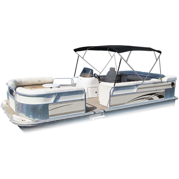 Summerset 600 Denier Bimini 4 Bow Pontoon Canvas Top Includes 1 ...