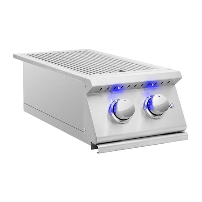 Summerset SIZPROSB2-NG Sizzler Pro Built-in Double Side Burner with LED ...