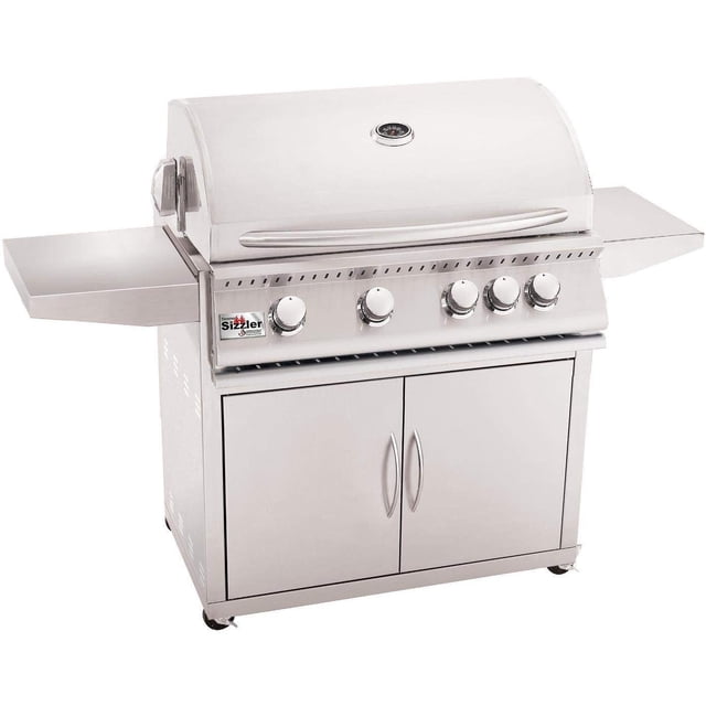 Summerset Sizzler 32-inch 4-burner Freestanding Propane Gas Grill With ...