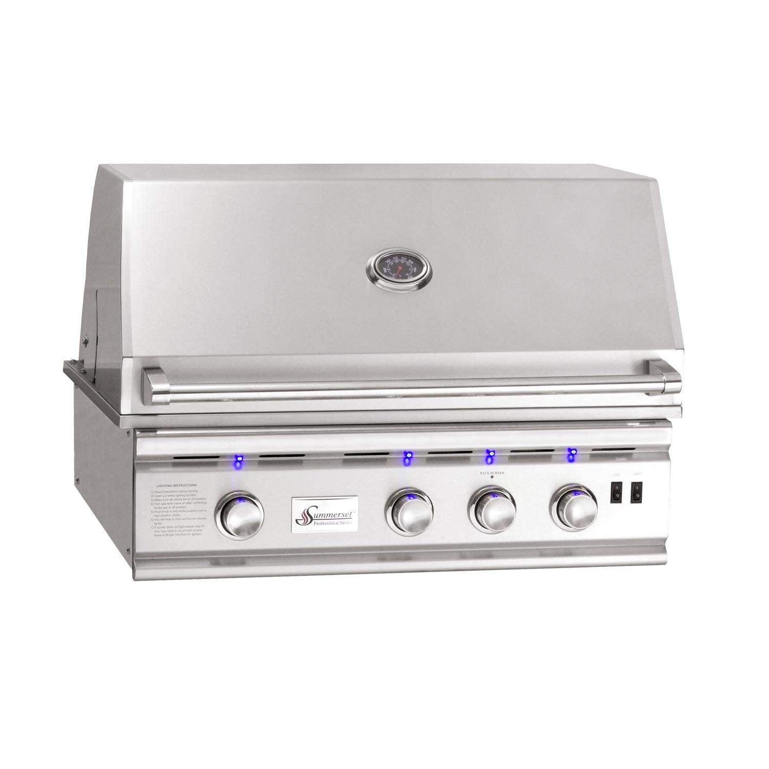 Summerset TRL Series Built-In Gas Grill with Lights, 32-Inch, Propane ...