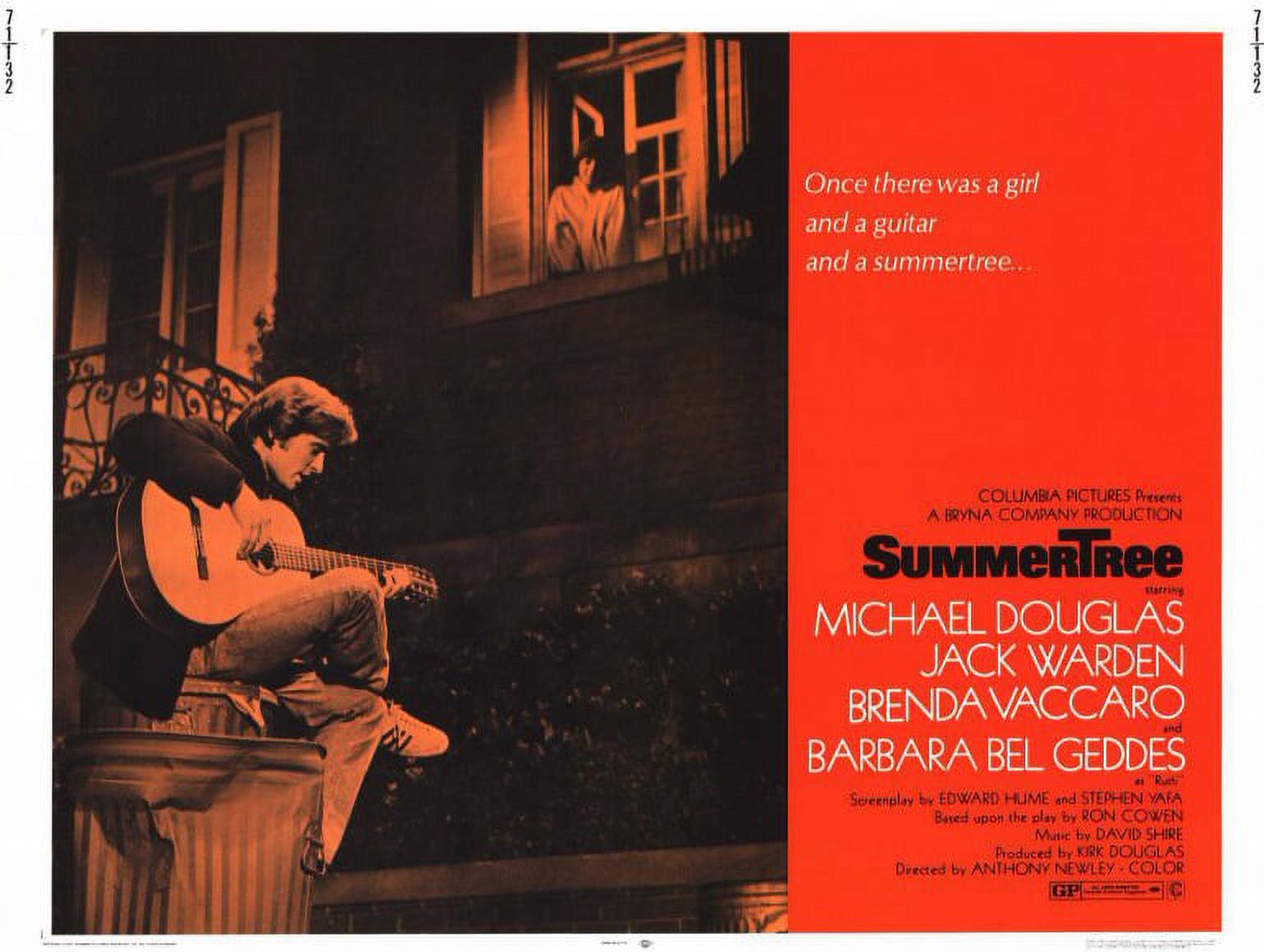 Summertree - movie POSTER (Style A) (11" x 14") (1971) - Walmart.com