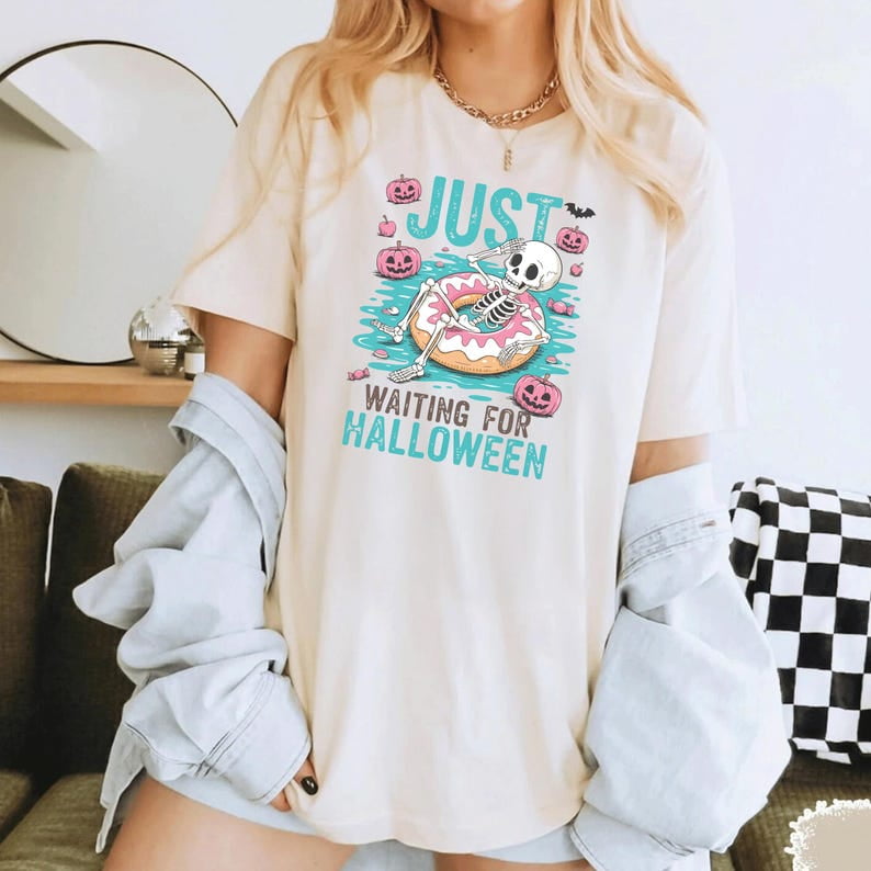 Summerween Skeleton PNG, Retro Spooky Summer Sublimation Design, Funny ...