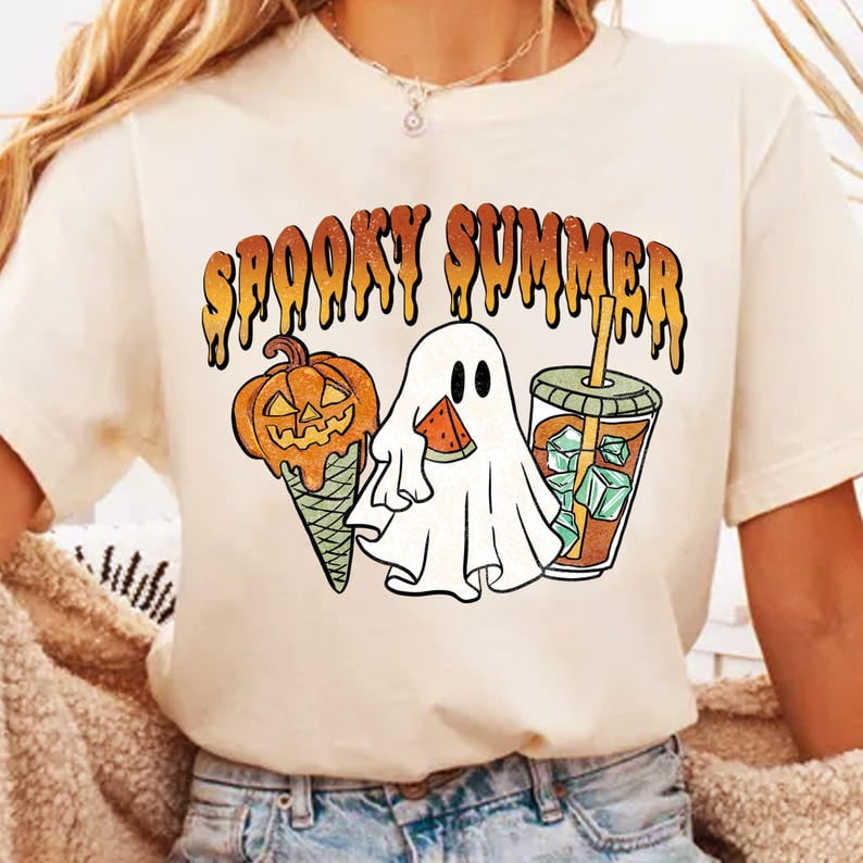 Summerween Sublimation PNG, Spooky Summer png, Skeleton Summer ...