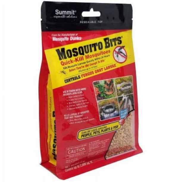 Summit 116-12 8 oz Bag of Mosquito Pest Control Bits - Quantity of 10 ...