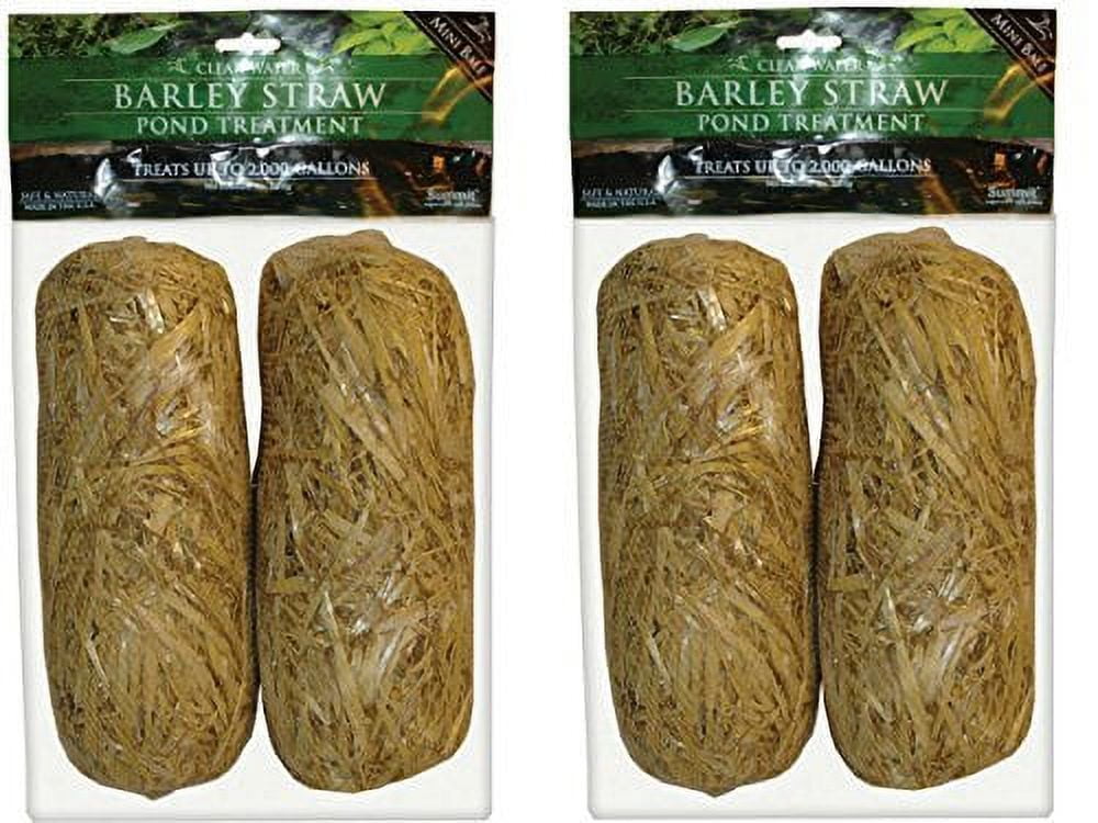 Summit Chemical Barley Straw Bales, Pond Filter Treatment, Treats 1000 ...