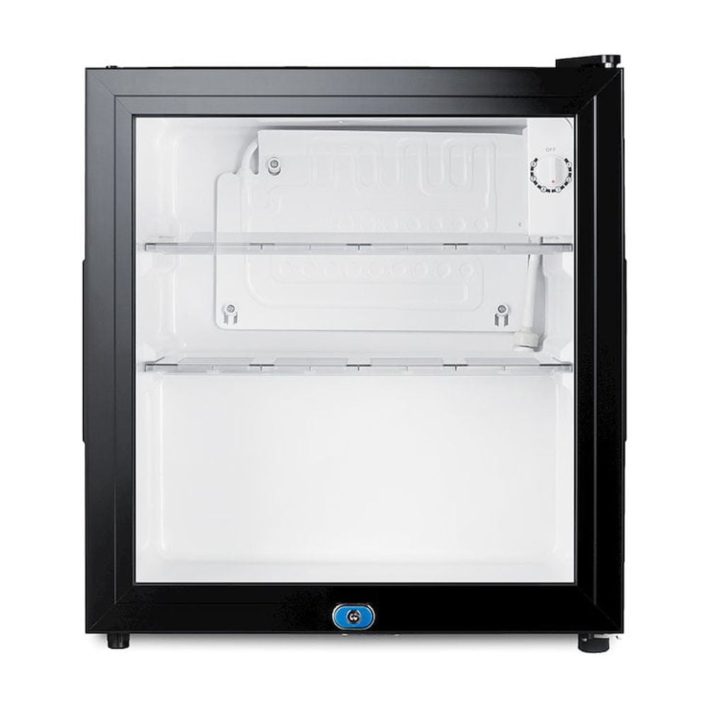 Summit 18" Wide Compact Minibar - Black/Glass Door - Walmart.com