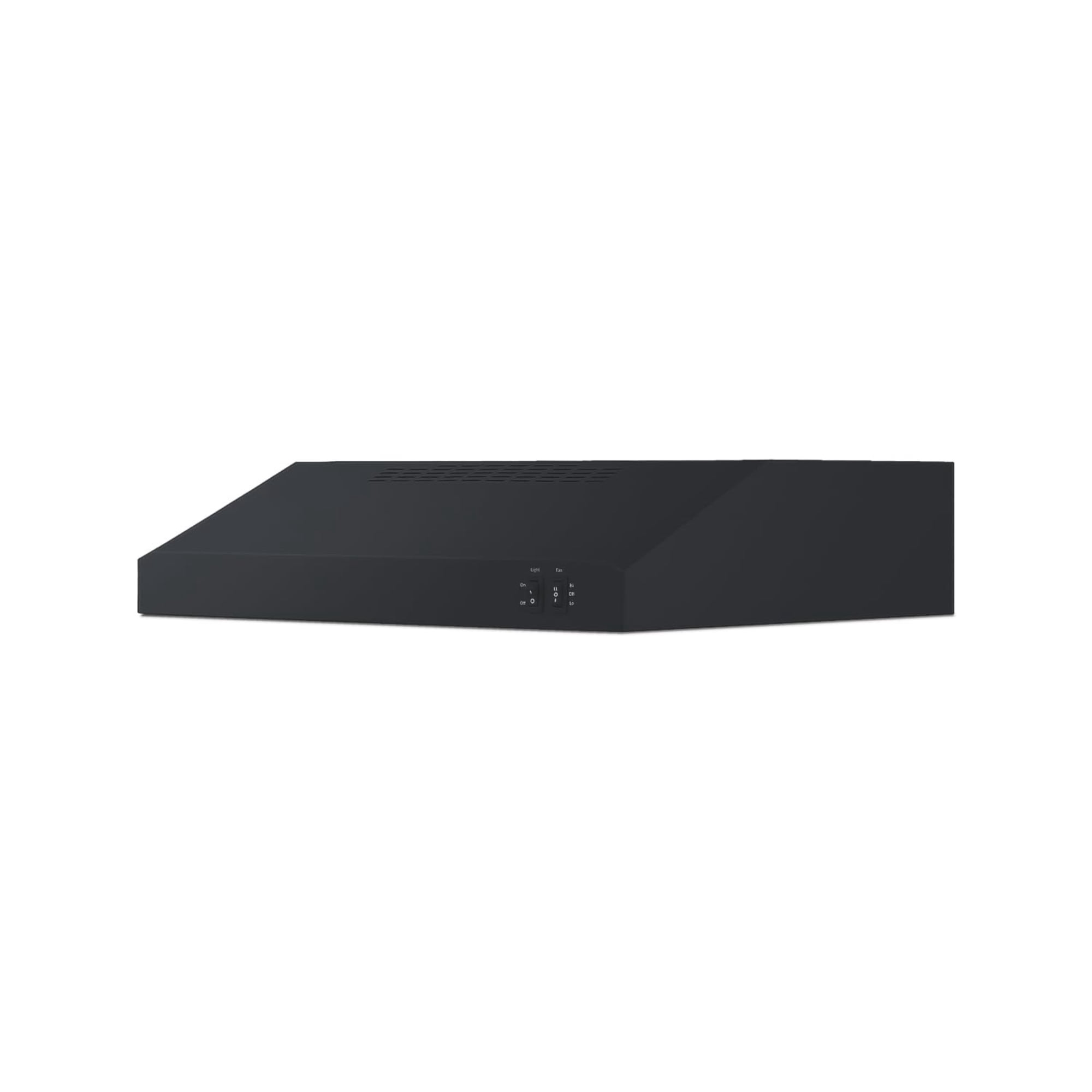 Summit 20" ADA Under Cabinet Convertible Range Hood - Black - Walmart.com