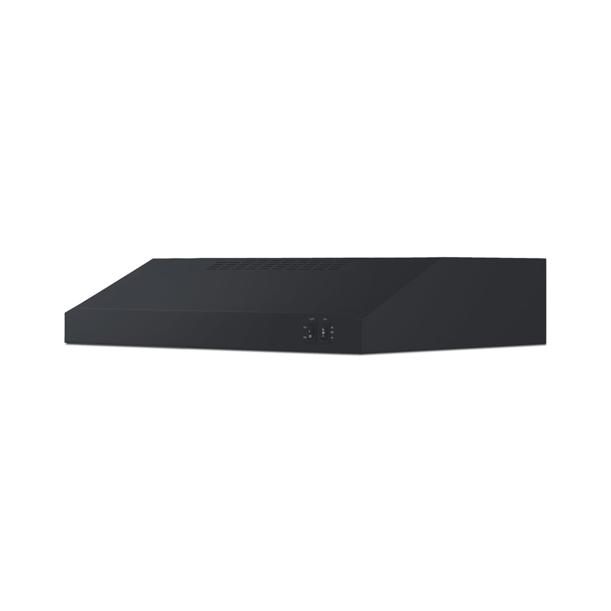 Summit 24" ADA Under Cabinet Convertible Range Hood - Black - Walmart.com