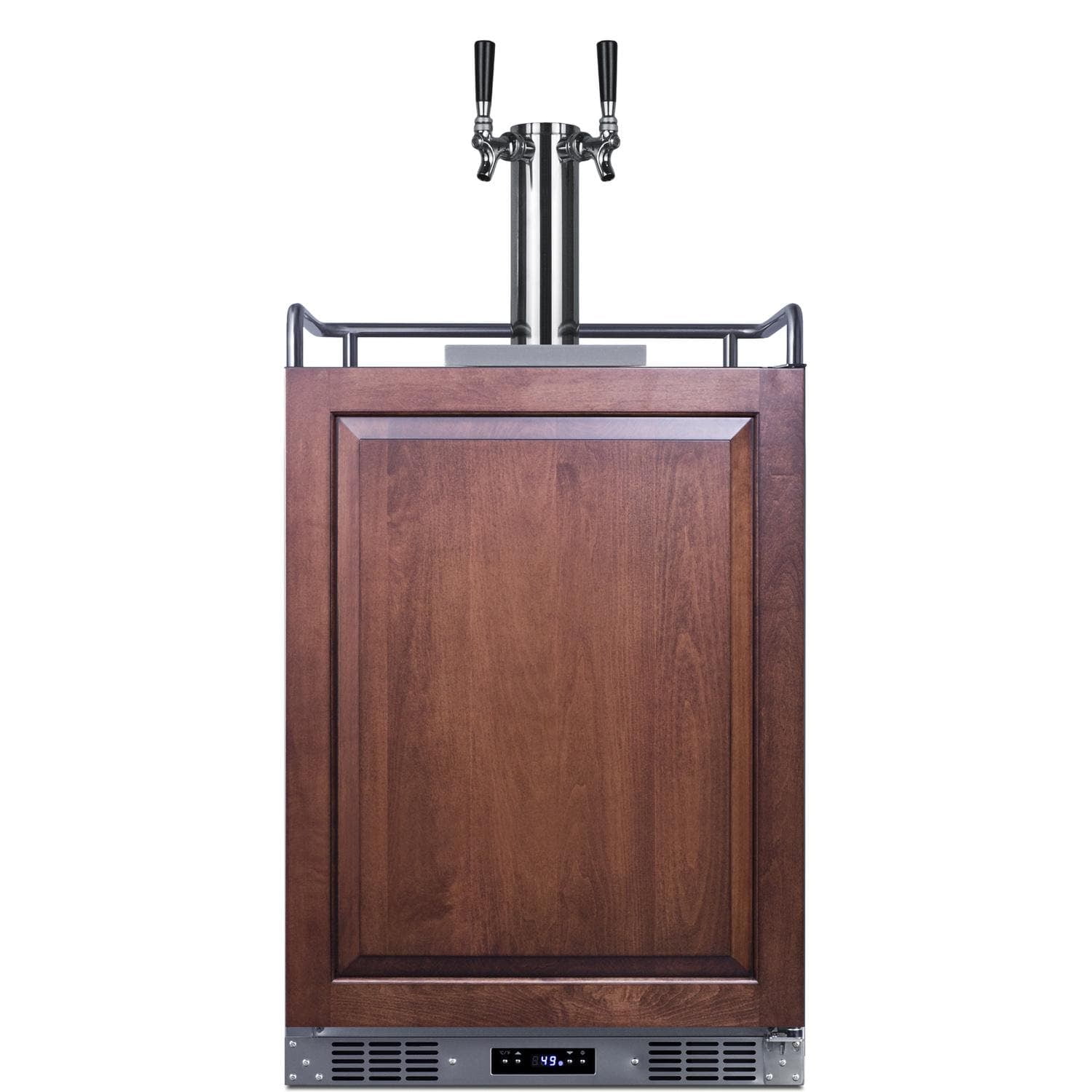 Summit 24-Inch 5.6 Cu. Ft. Built-In Wine Kegerator - Custom Panel ...