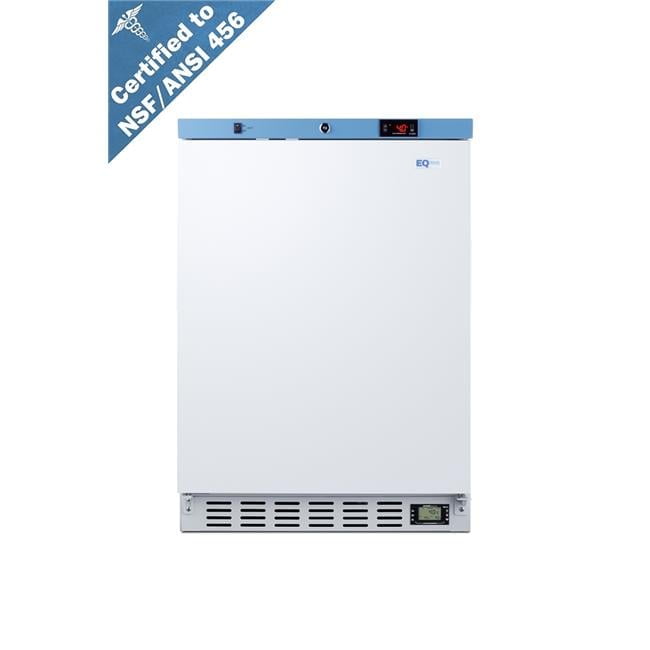 24" Wide Built-In Healthcare Refrigerator, Certified to NSF/ANSI 456 ...