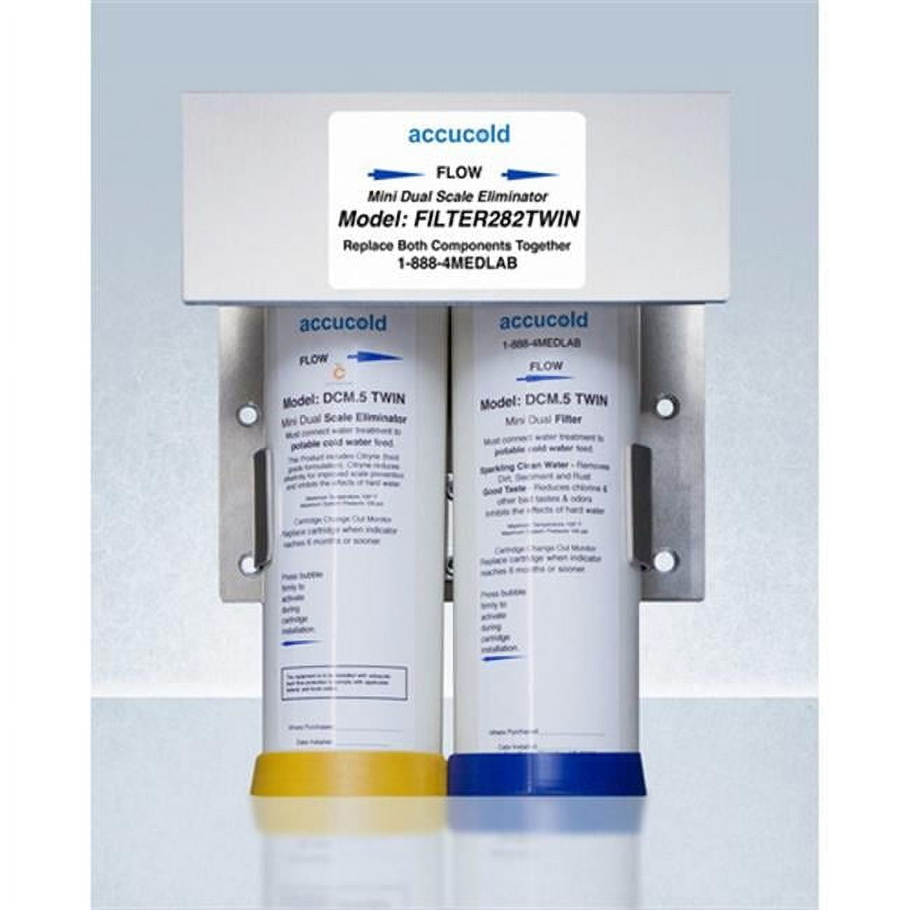 Summit Appliance FILTER282TWIN 9 x 7 x 4 in. Filter System for Ice ...