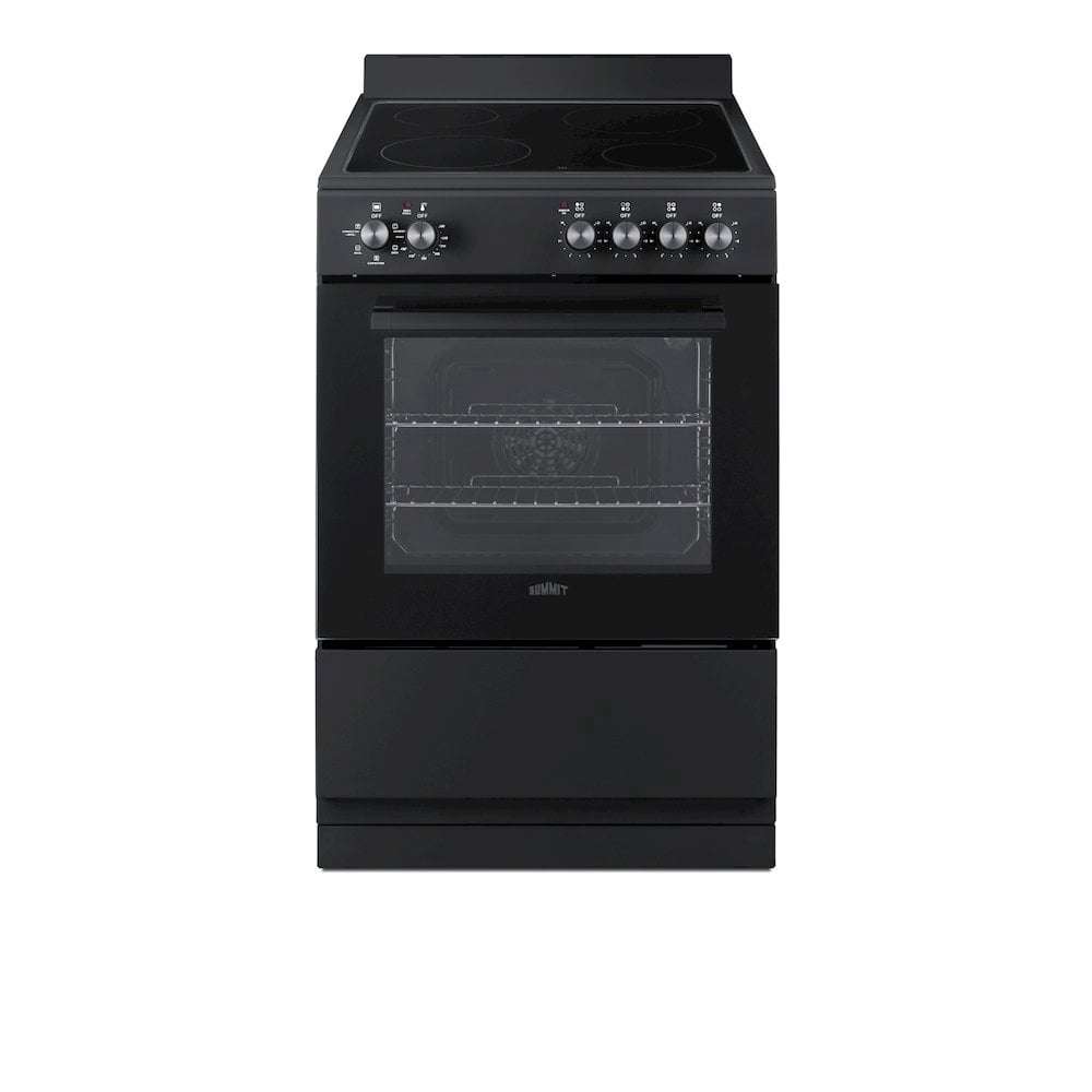 SUMMIT 24" Wide Electric Smooth-Top Range - Walmart.com