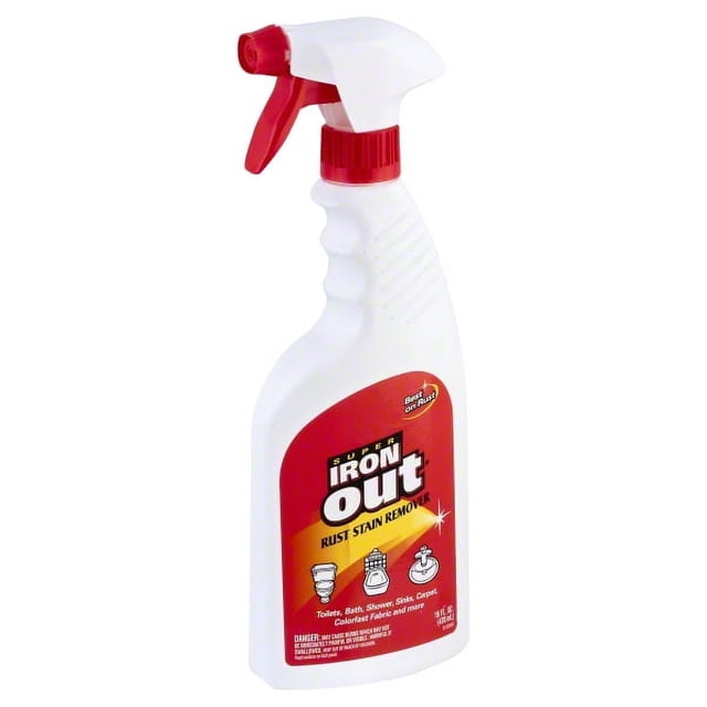Iron Out Liquid Rust Stain Remover Cleaner, 16 oz - Walmart.com