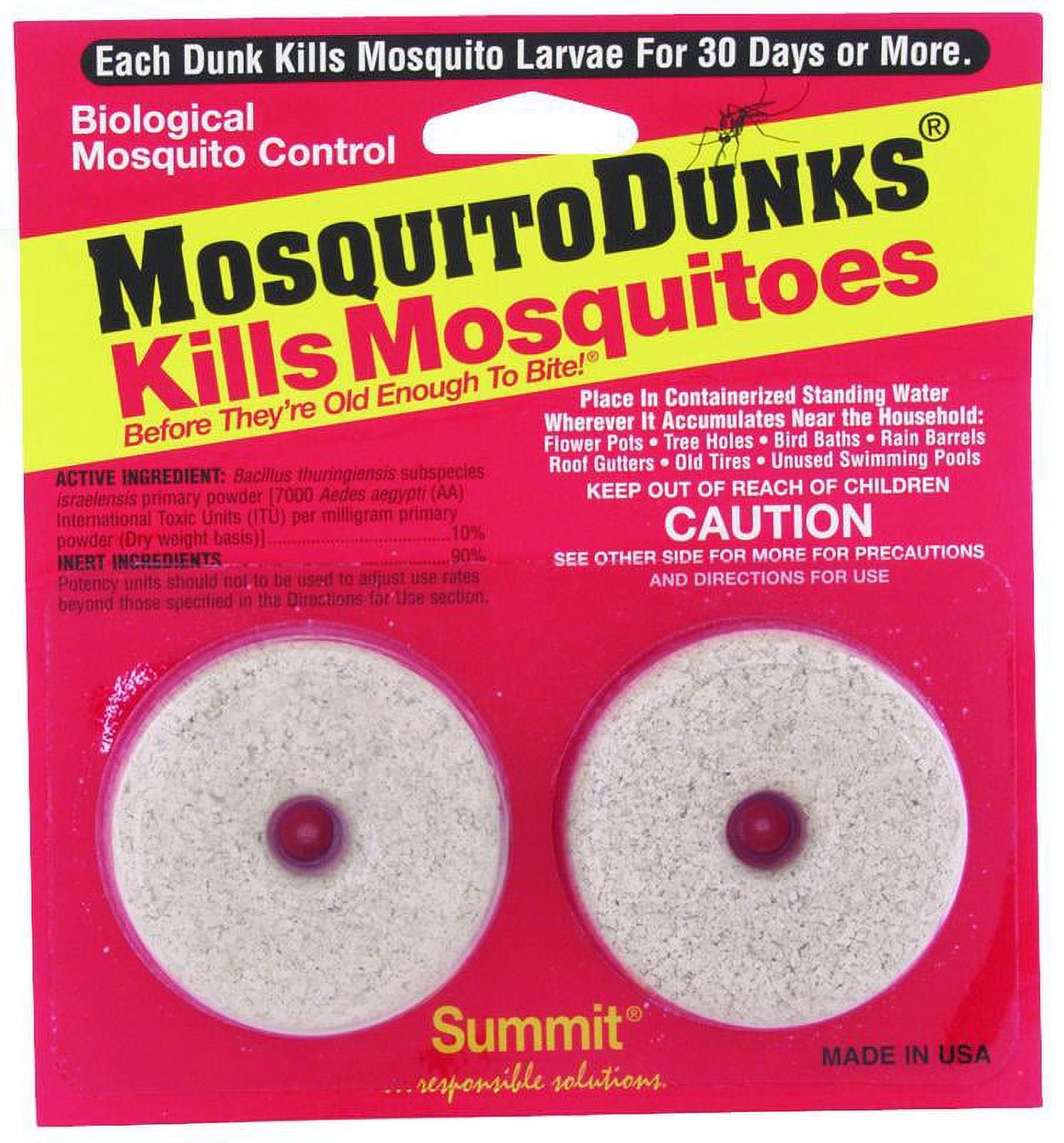 Summit Mosquito Dunks Insect Repellent Solid For Mosquitoes 2 ct ...