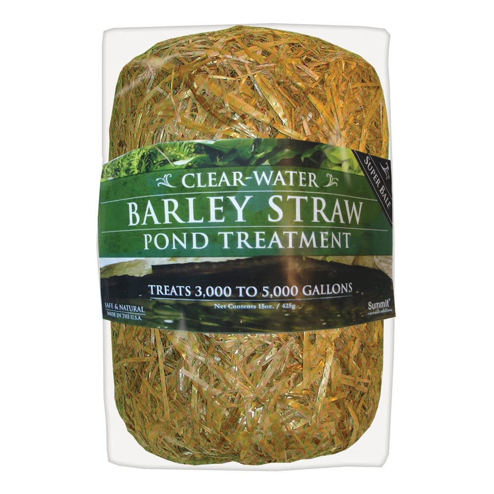 Summit Chemical Clear-Water Barley Straw Outdoor Pond Treatment, 15 Oz ...