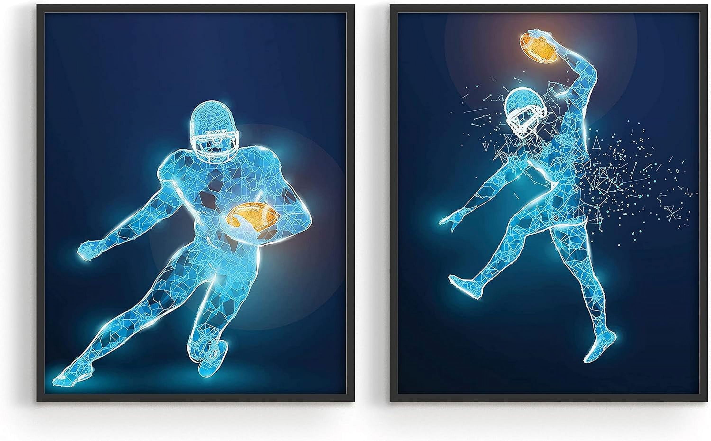 Summit Designs Football Wall Art Prints - Football Posters - Football ...