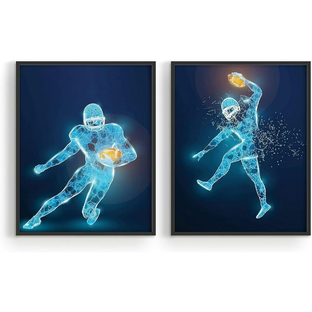 Summit Designs Football Wall Art Prints - Football Posters - Football ...