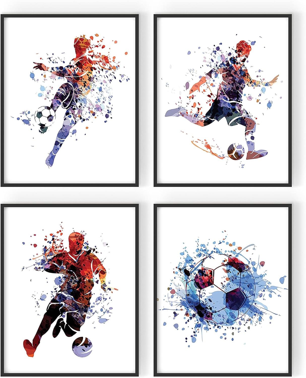 Summit Designs Soccer Wall Art Prints, Soccer Posters, Soccer Room ...