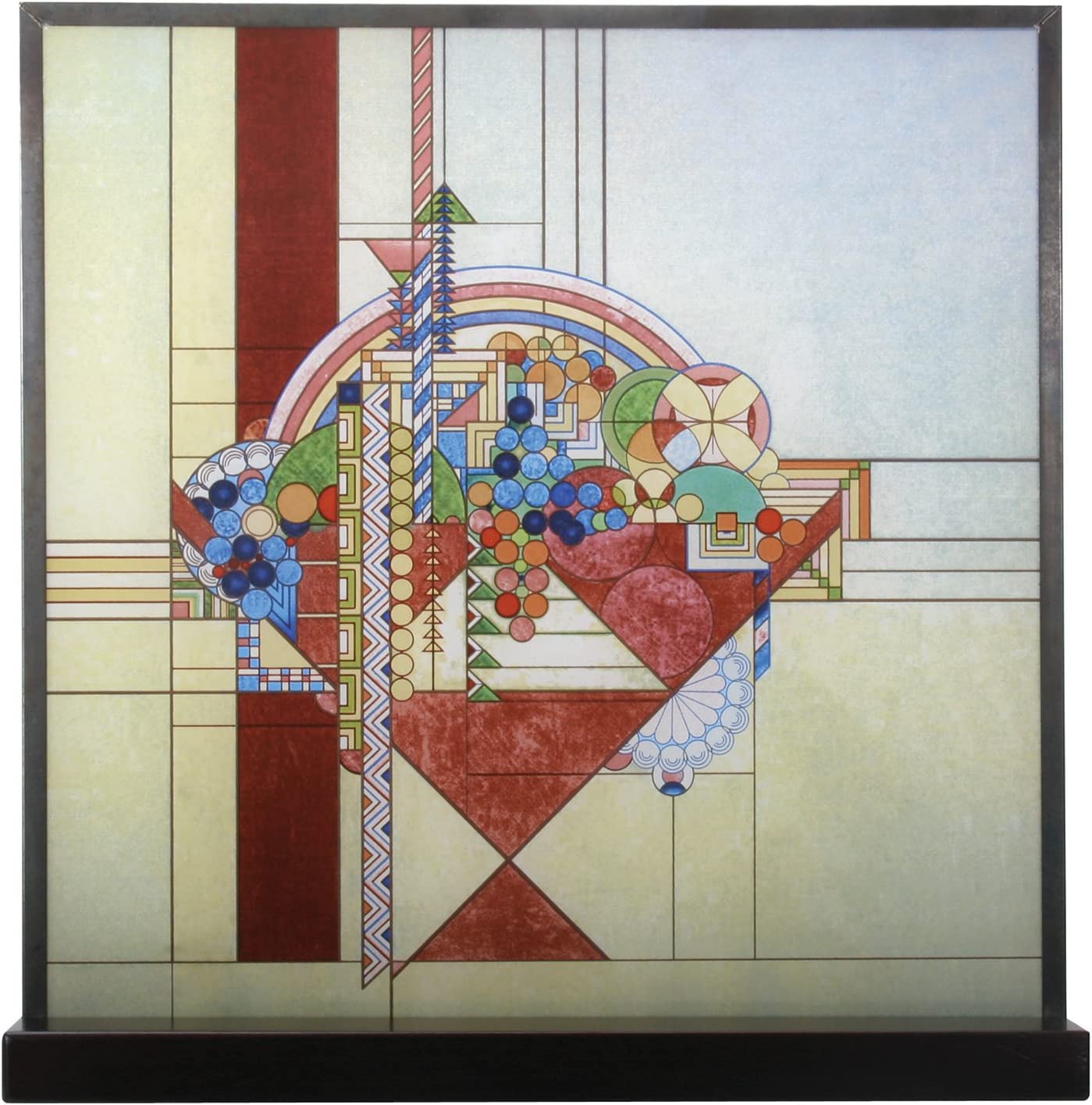 Summit Frank Lloyd Wright May Basket Stained Glass - Walmart.com