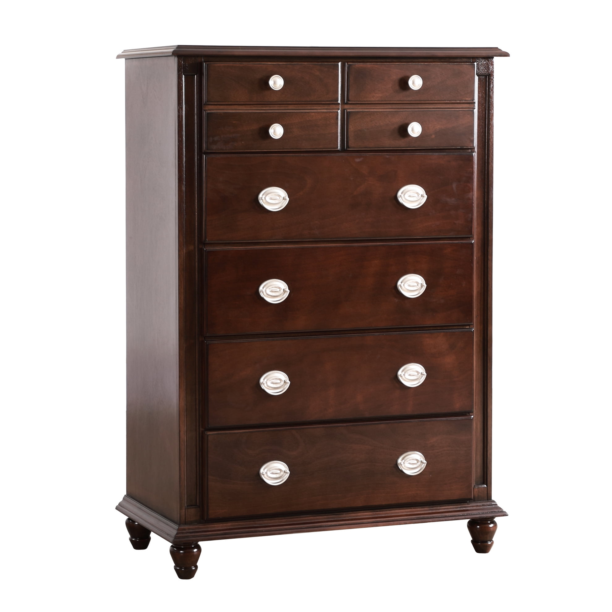 Summit G5950 Chest In Cappuccino - Real Wood Veneer Attractive Finish ...
