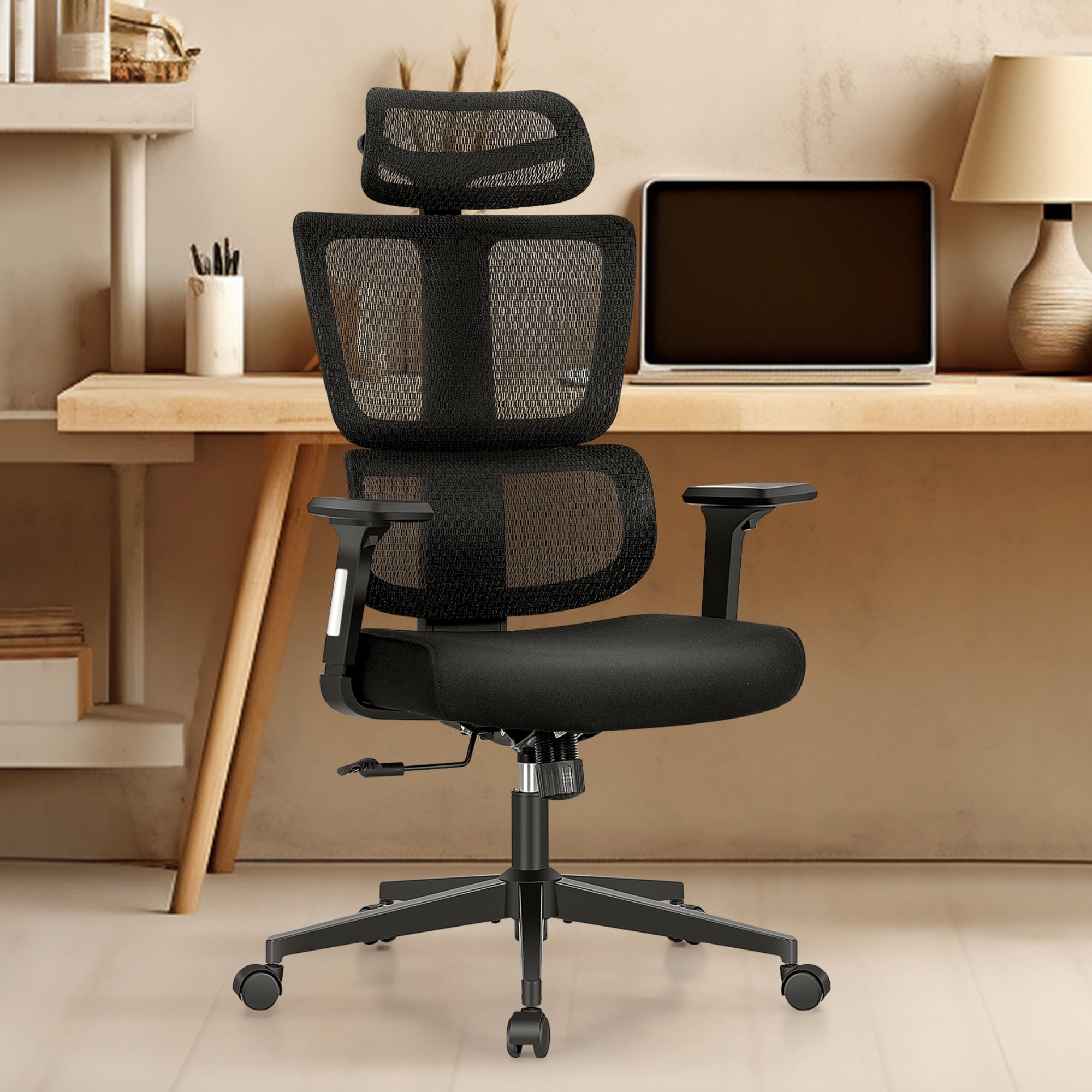 Summit Living Ergonomic 3D Mesh Office Chair, High Back Computer Desk ...
