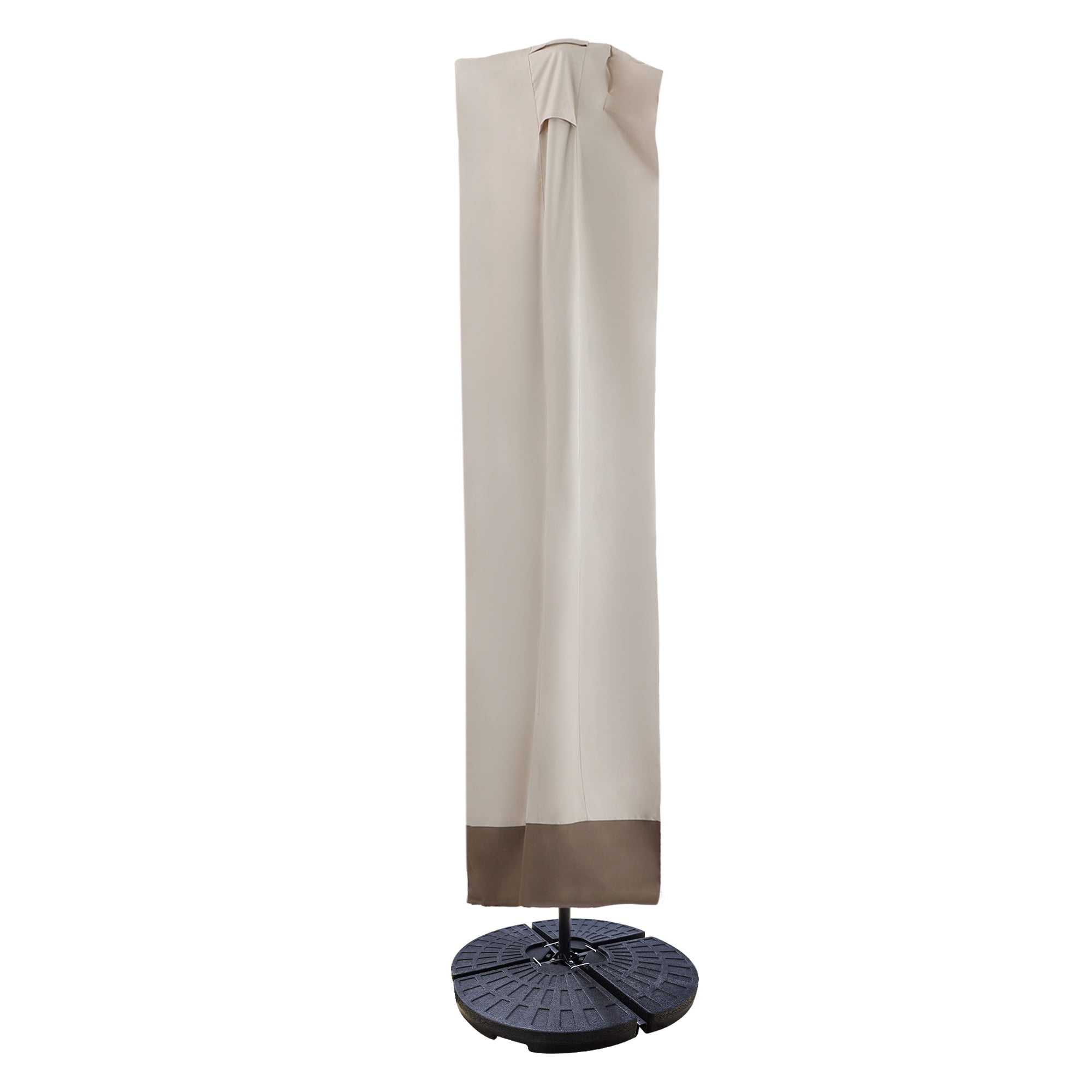 Summit Living Patio Umbrella Cover, Waterproof 600D Oxford Fabric, Fits ...