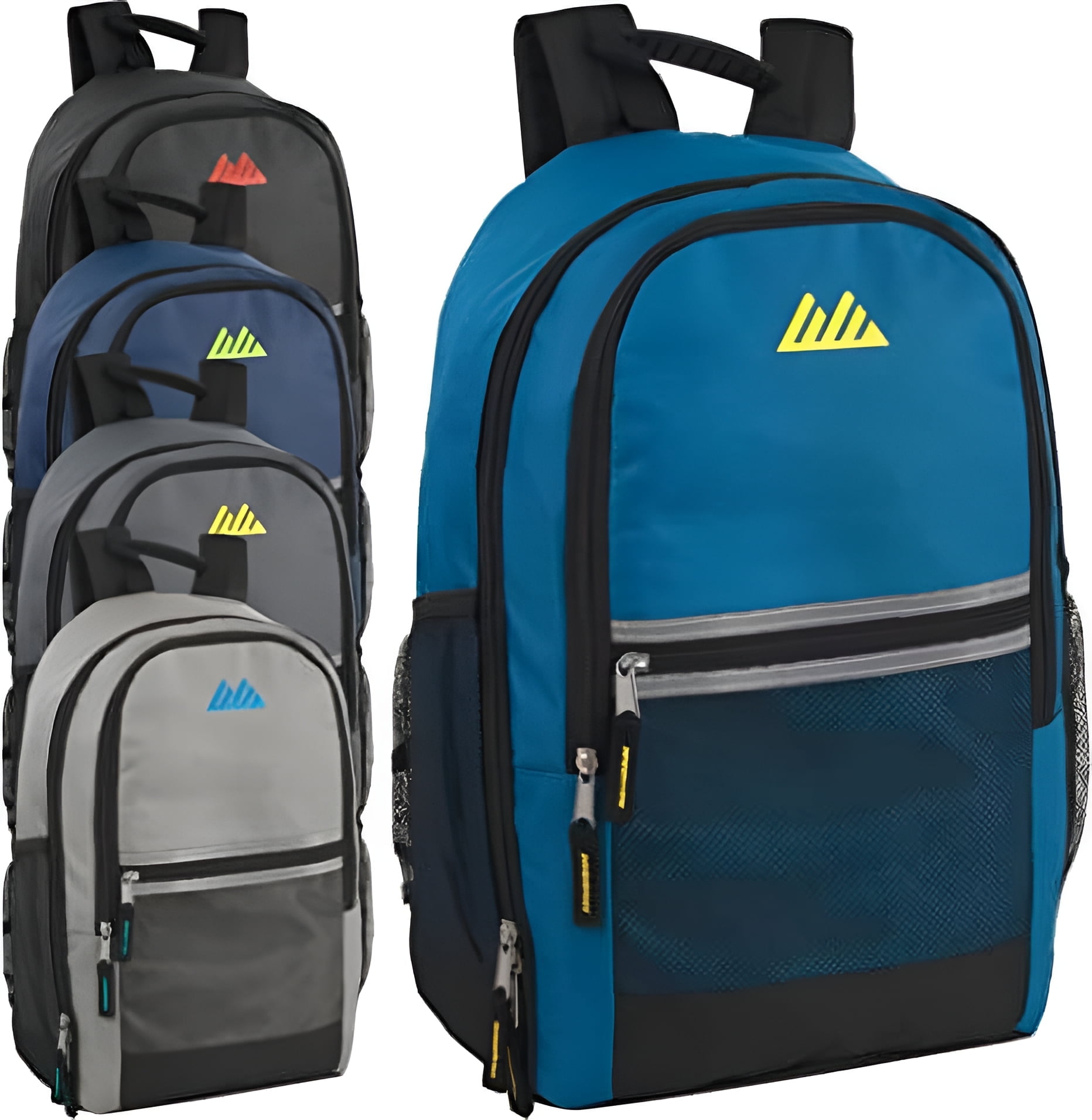 Summit Ridge 24 Pack, Outdoor Hiking Bulk Backpacks for High School ...